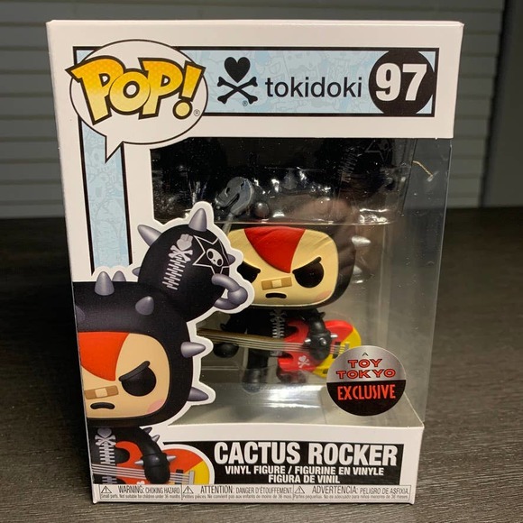 Funko | Other | Funko Pop Tokidoki Cactus Rocker Toy Tokyo Exclusive ...
